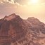 3d Obj Desert Mountain