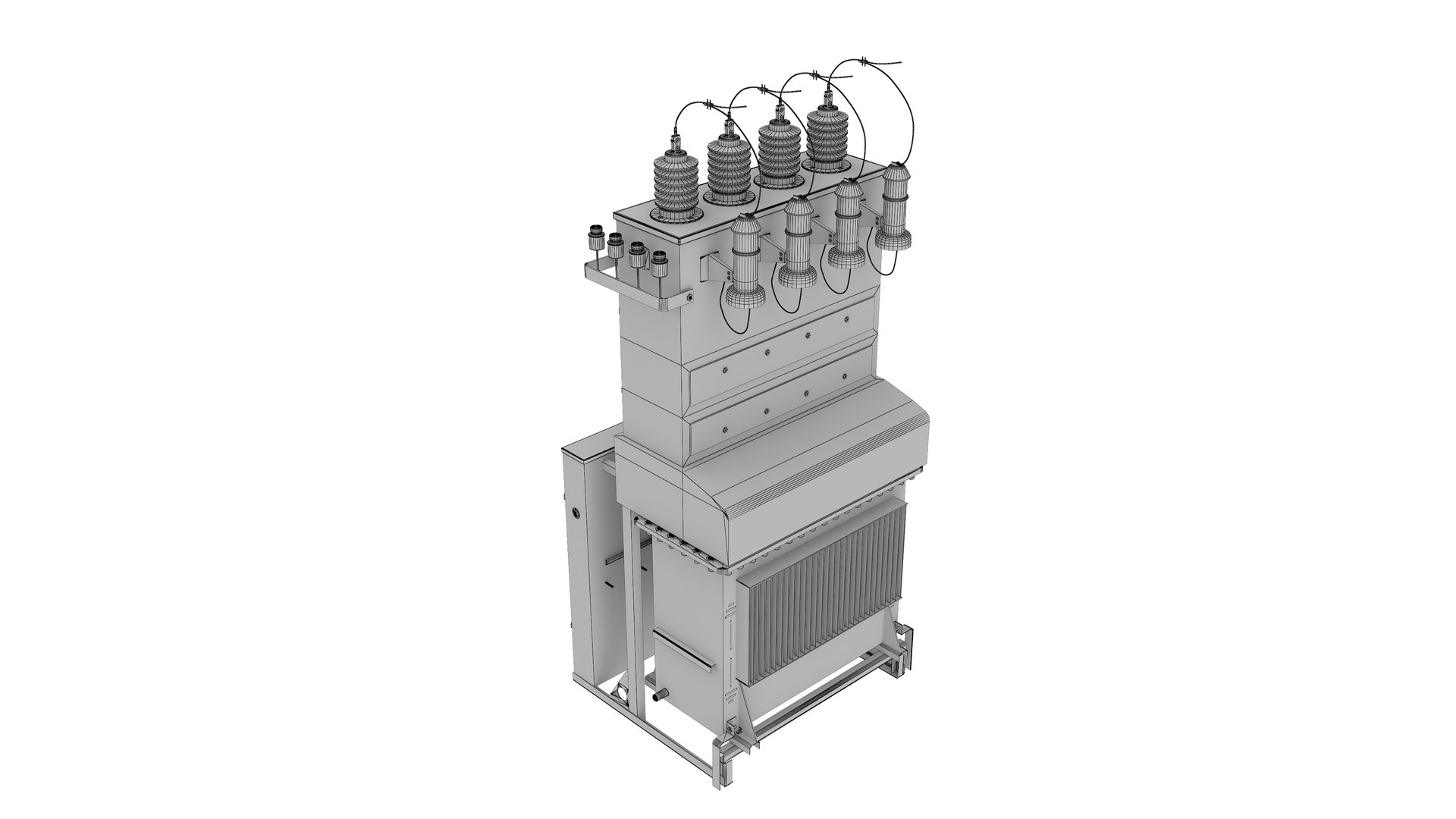 3D High Voltage Transformer - TurboSquid 2203322