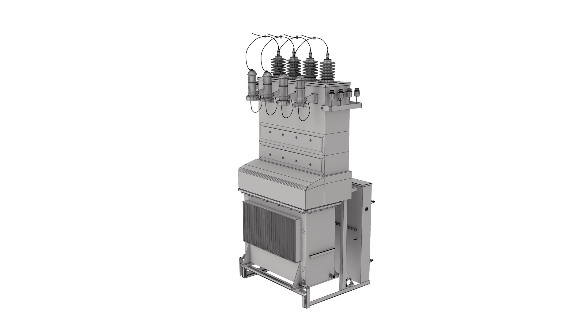 3D High Voltage Transformer - TurboSquid 2203322