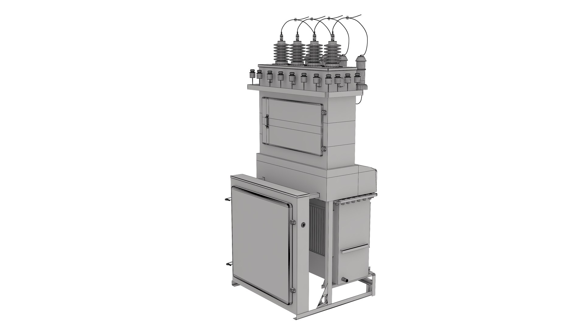 3D High Voltage Transformer - TurboSquid 2203322