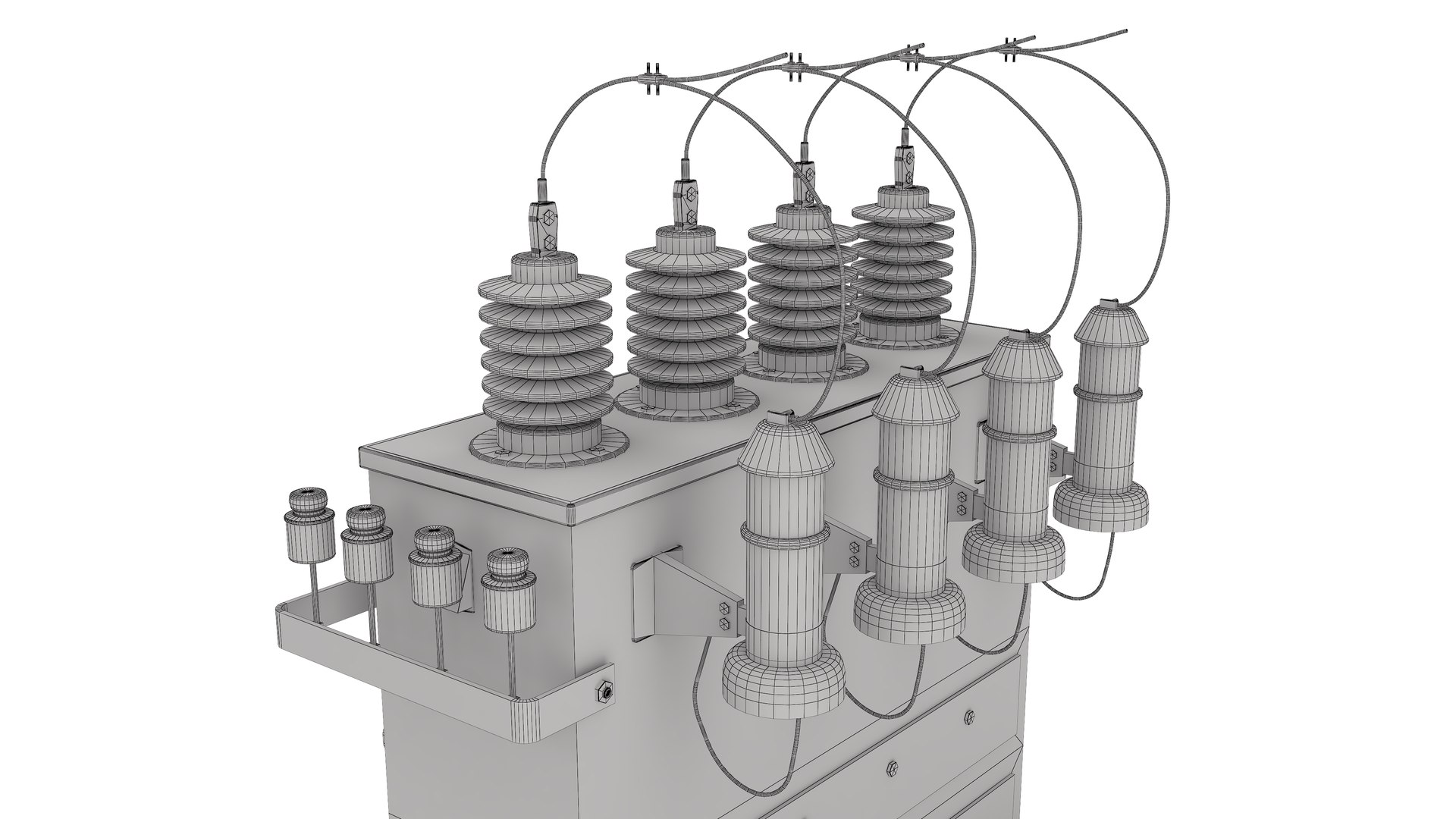 3D High Voltage Transformer - TurboSquid 2203322