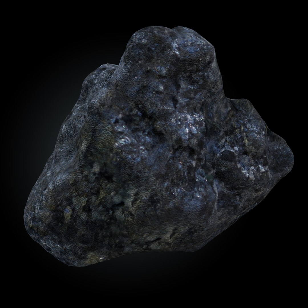 Hematite Stone Space 3d Model