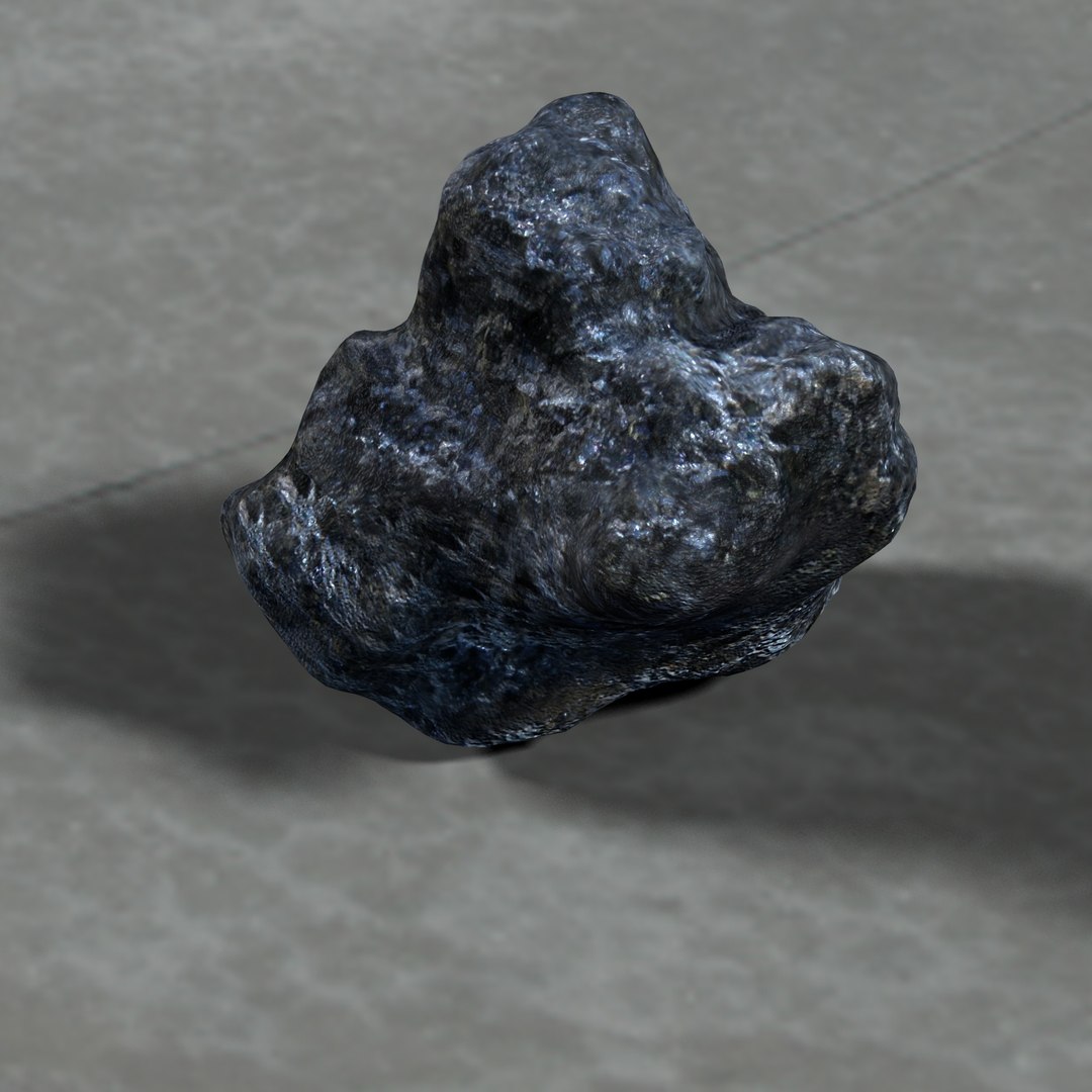 Hematite Stone Space 3d Model