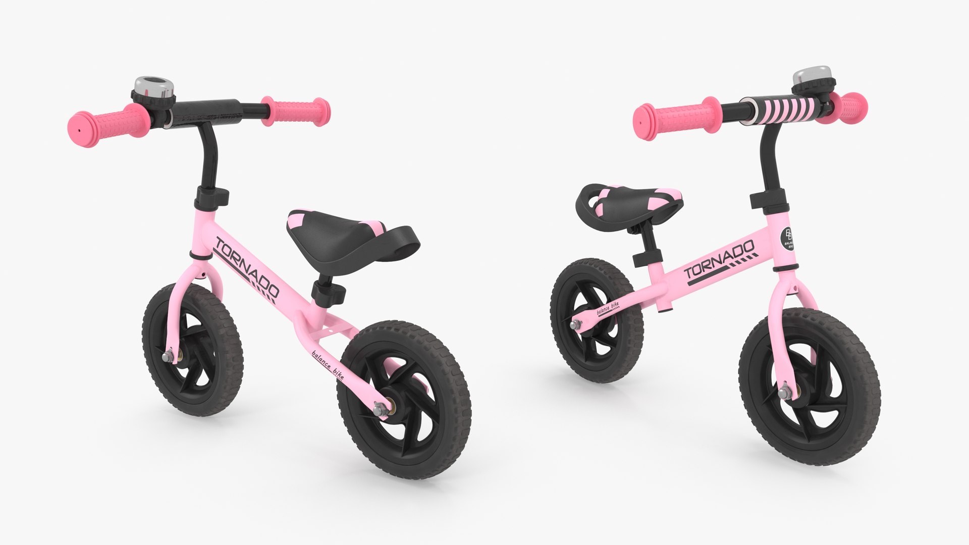 3D Pink Balance Bike - TurboSquid 1587890