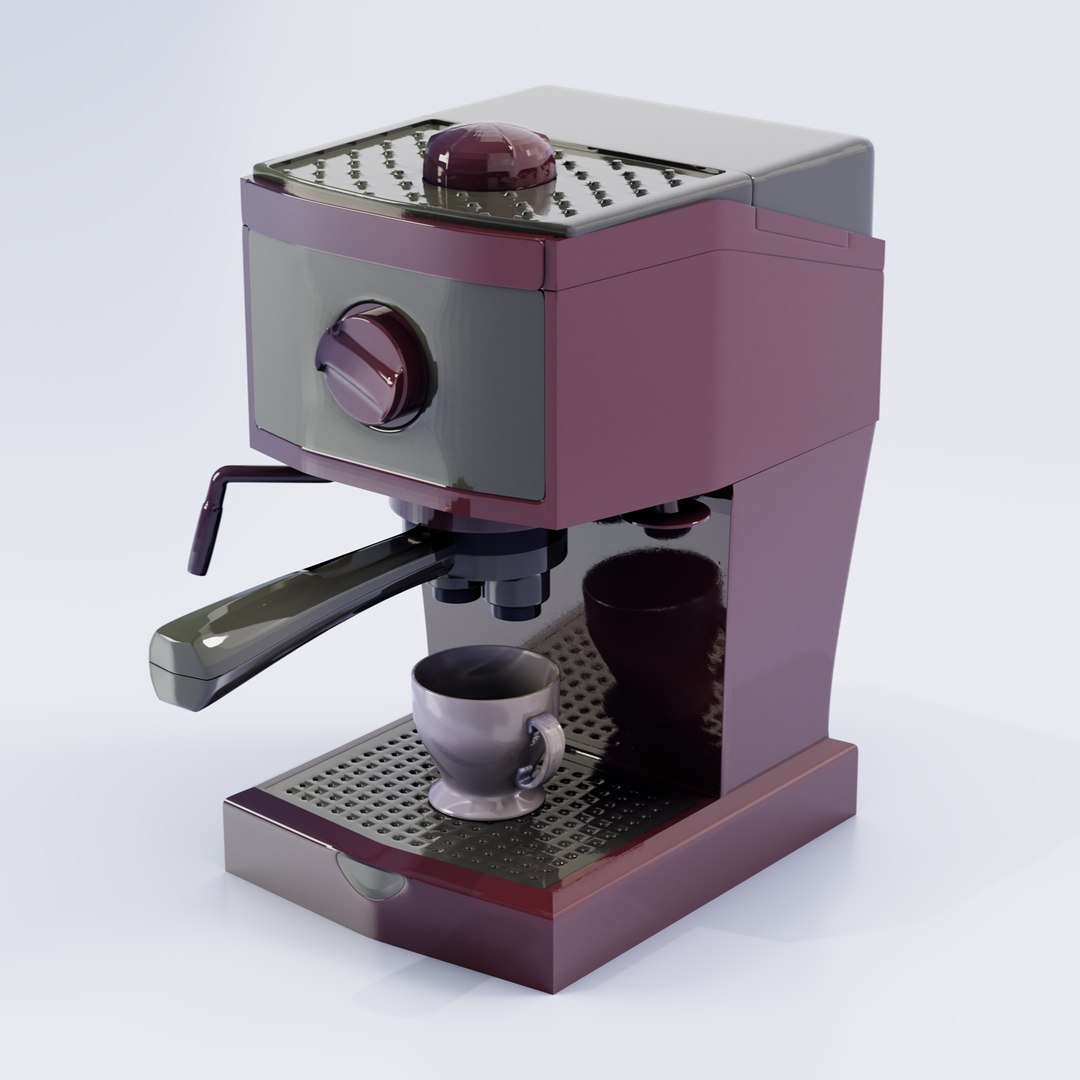 Espresso Machine 3D - TurboSquid 2270050