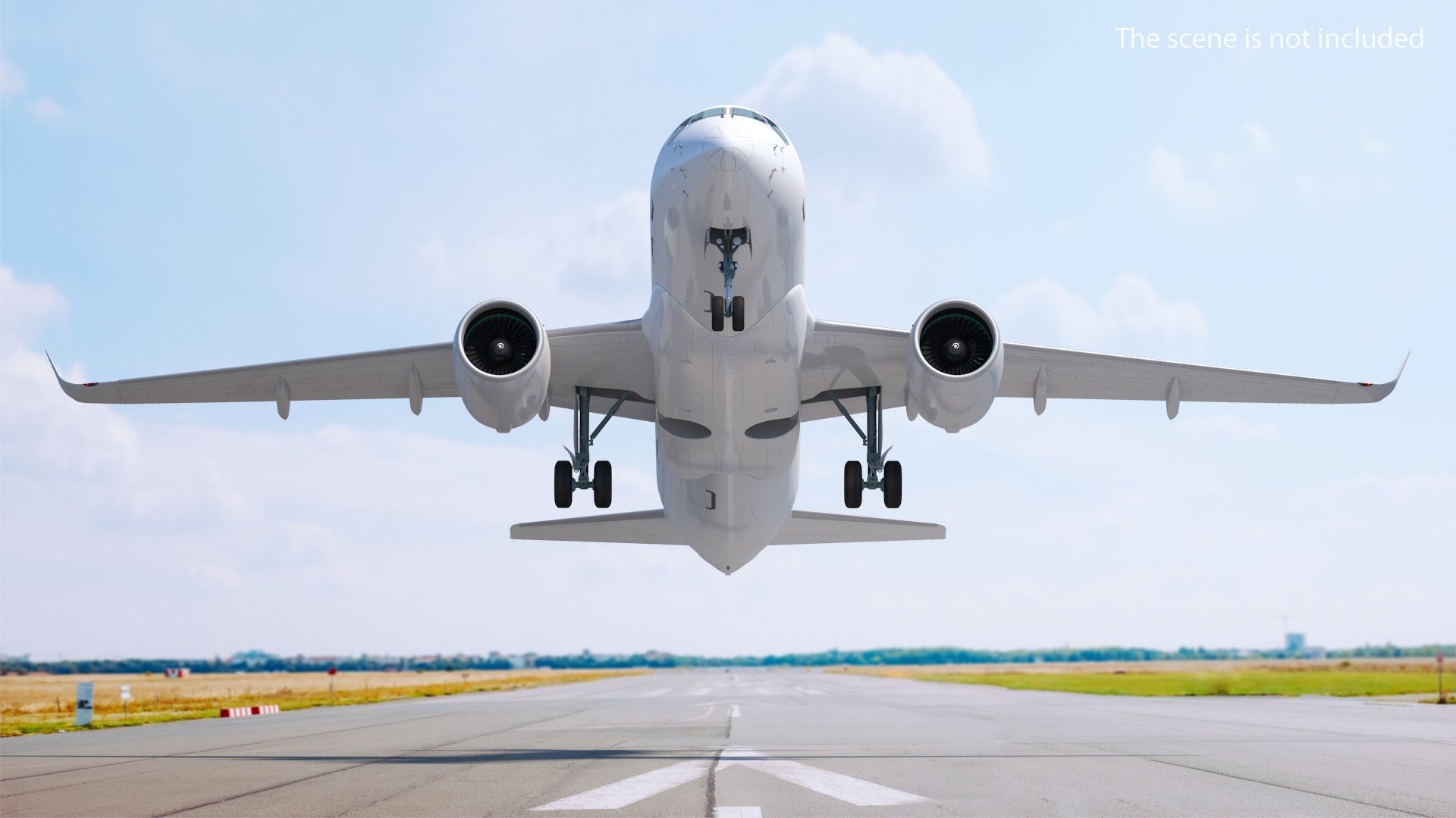 3D airbus a220 100 simple - TurboSquid 1605597