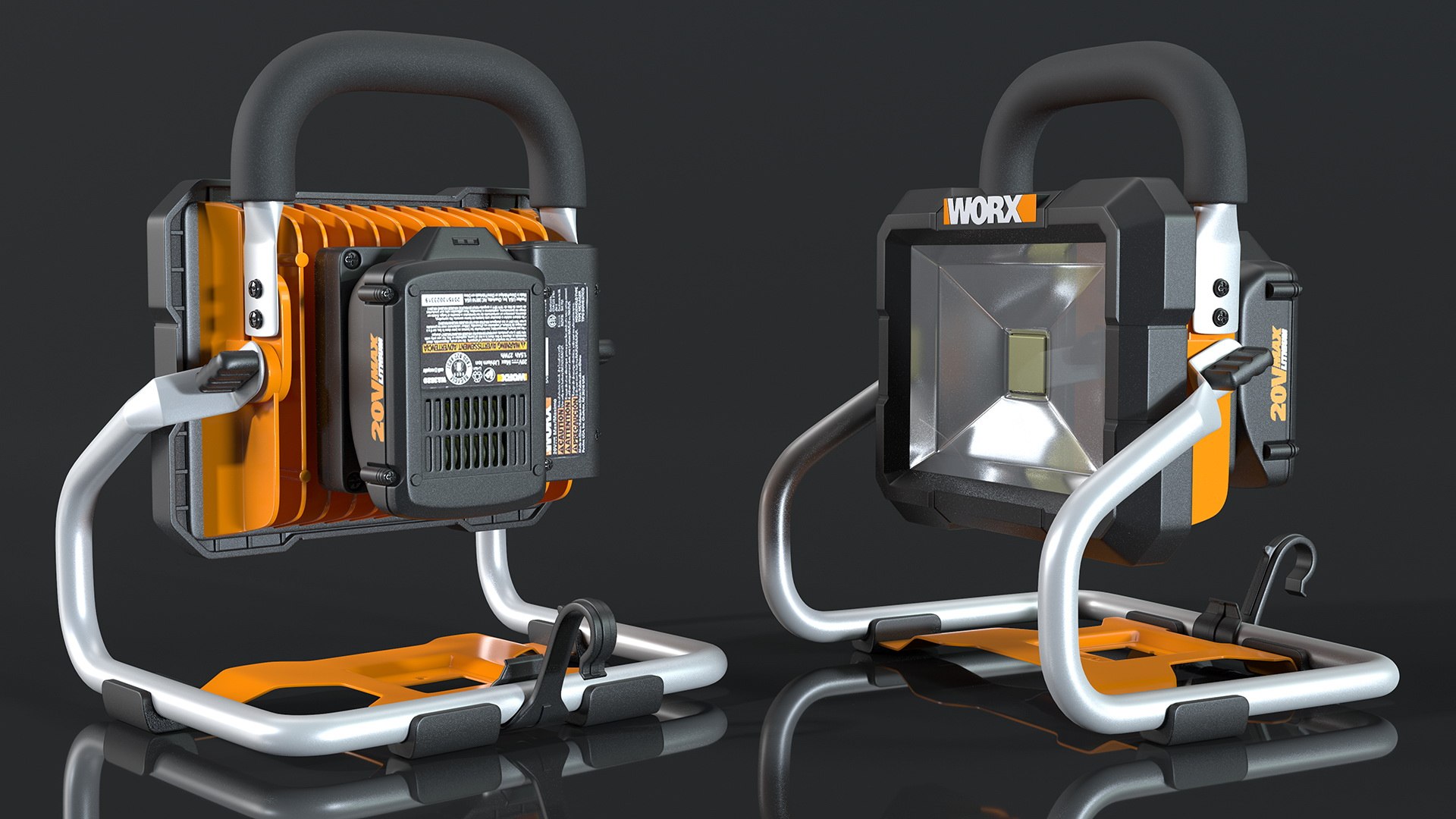 Worx 20v Portable Led 3D Model - TurboSquid 1589141