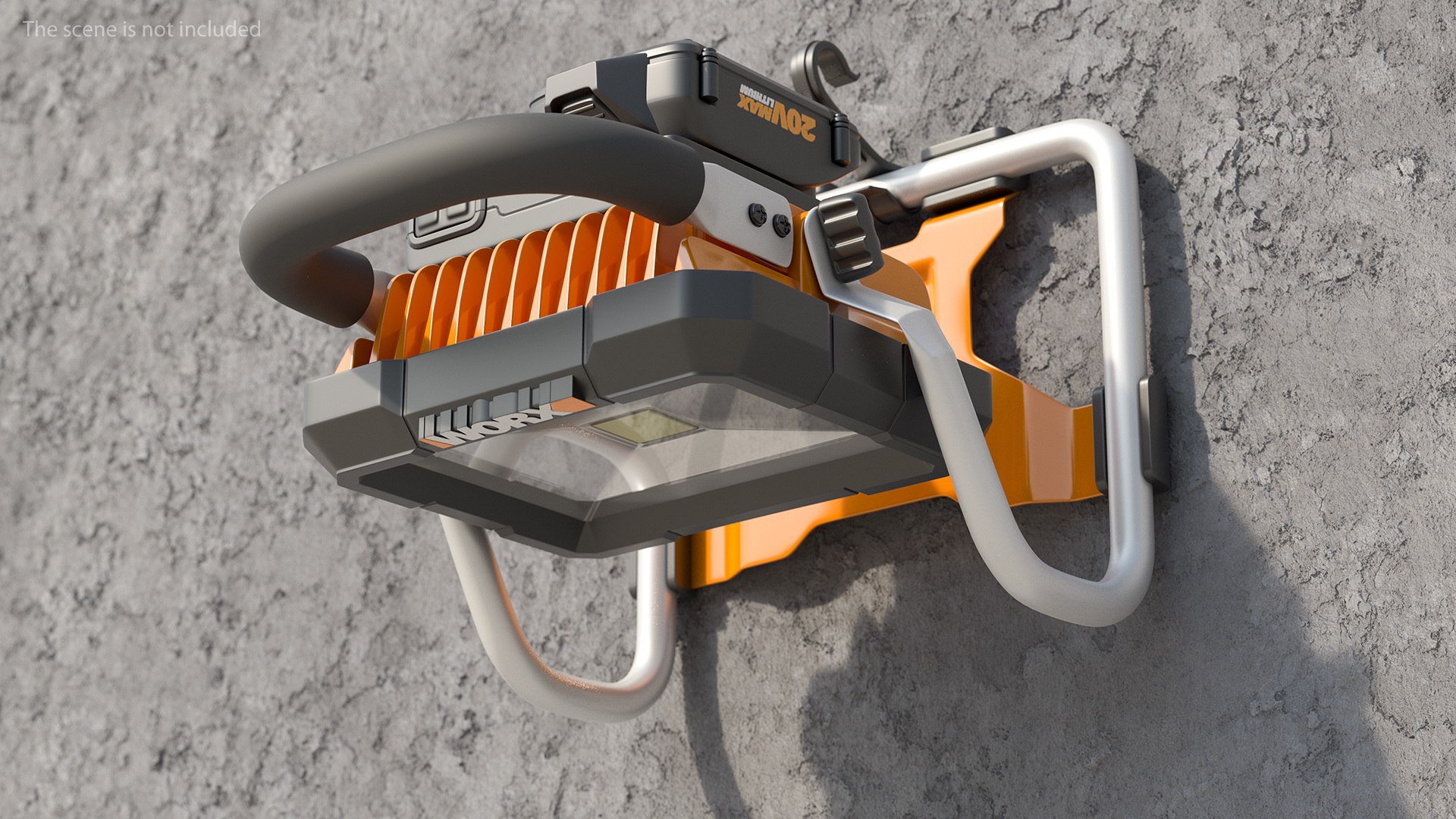 Worx 20v Portable Led 3D Model - TurboSquid 1589141