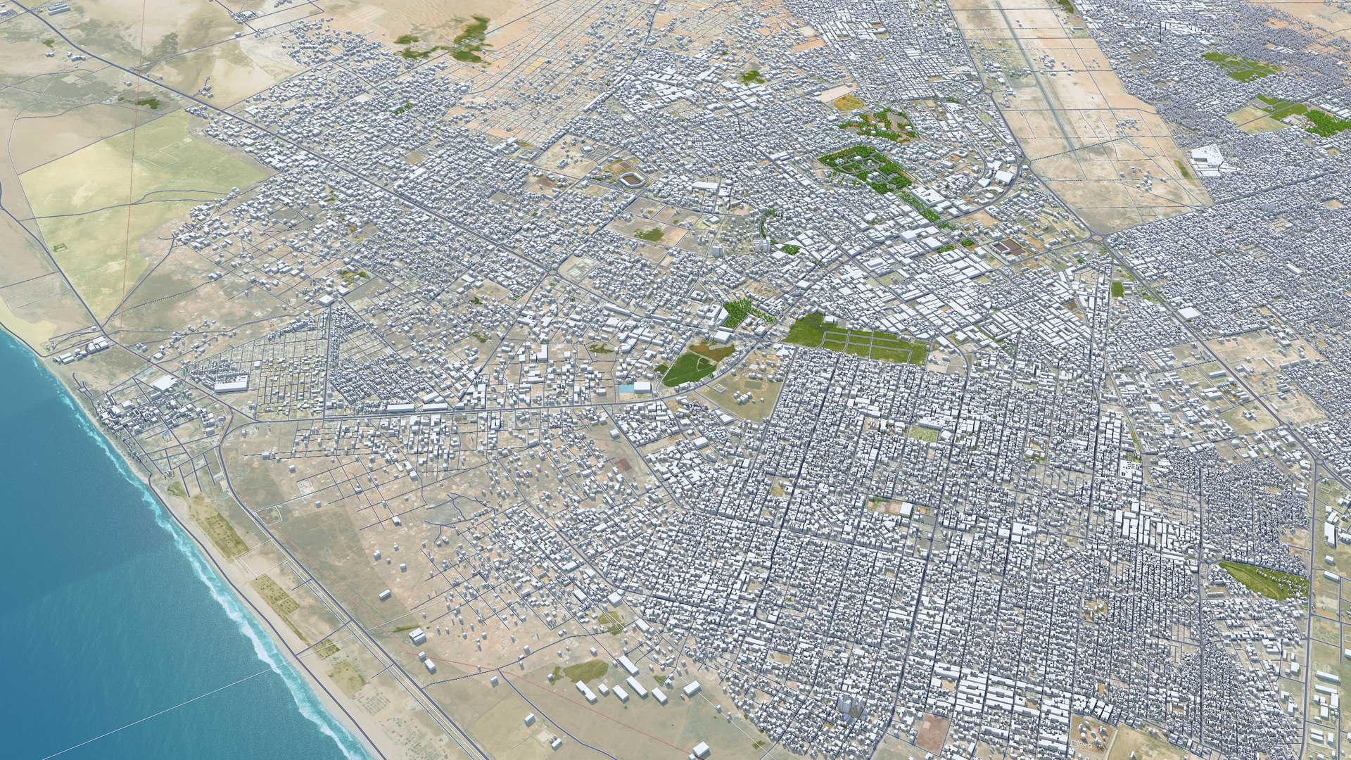 Nouakchott Mauritania model - TurboSquid 2135088