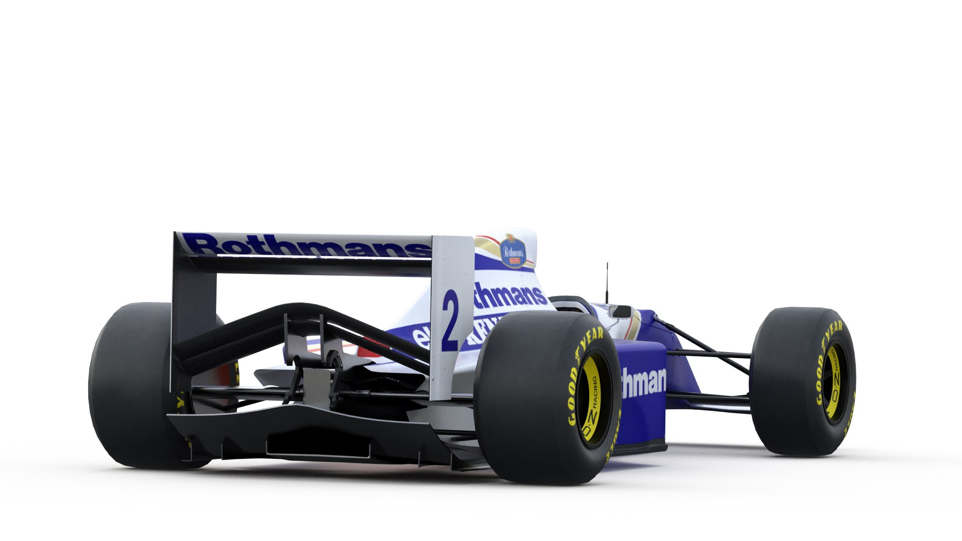 F1 Williams FW16 Senna Model - TurboSquid 2306753