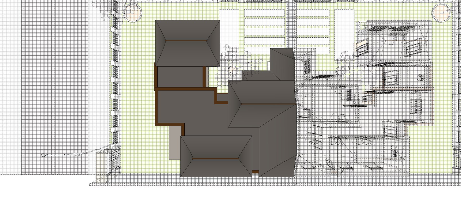 3D suburban asian architecture block - TurboSquid 2096742