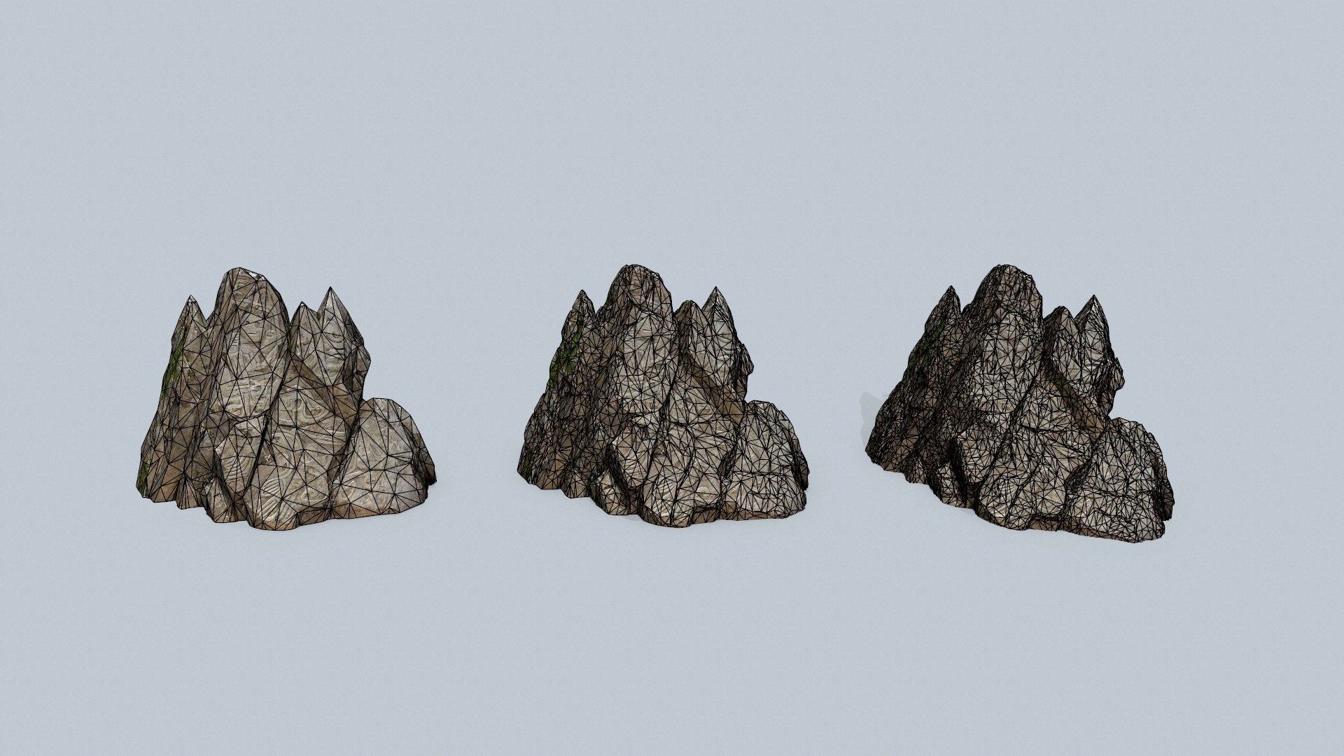 3D Model Maya Rocks - TurboSquid 2212918