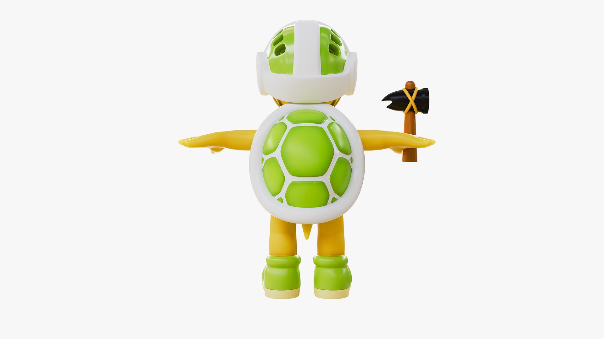 Hammer Bro Character Super Mario Assets 3D - TurboSquid 2332066