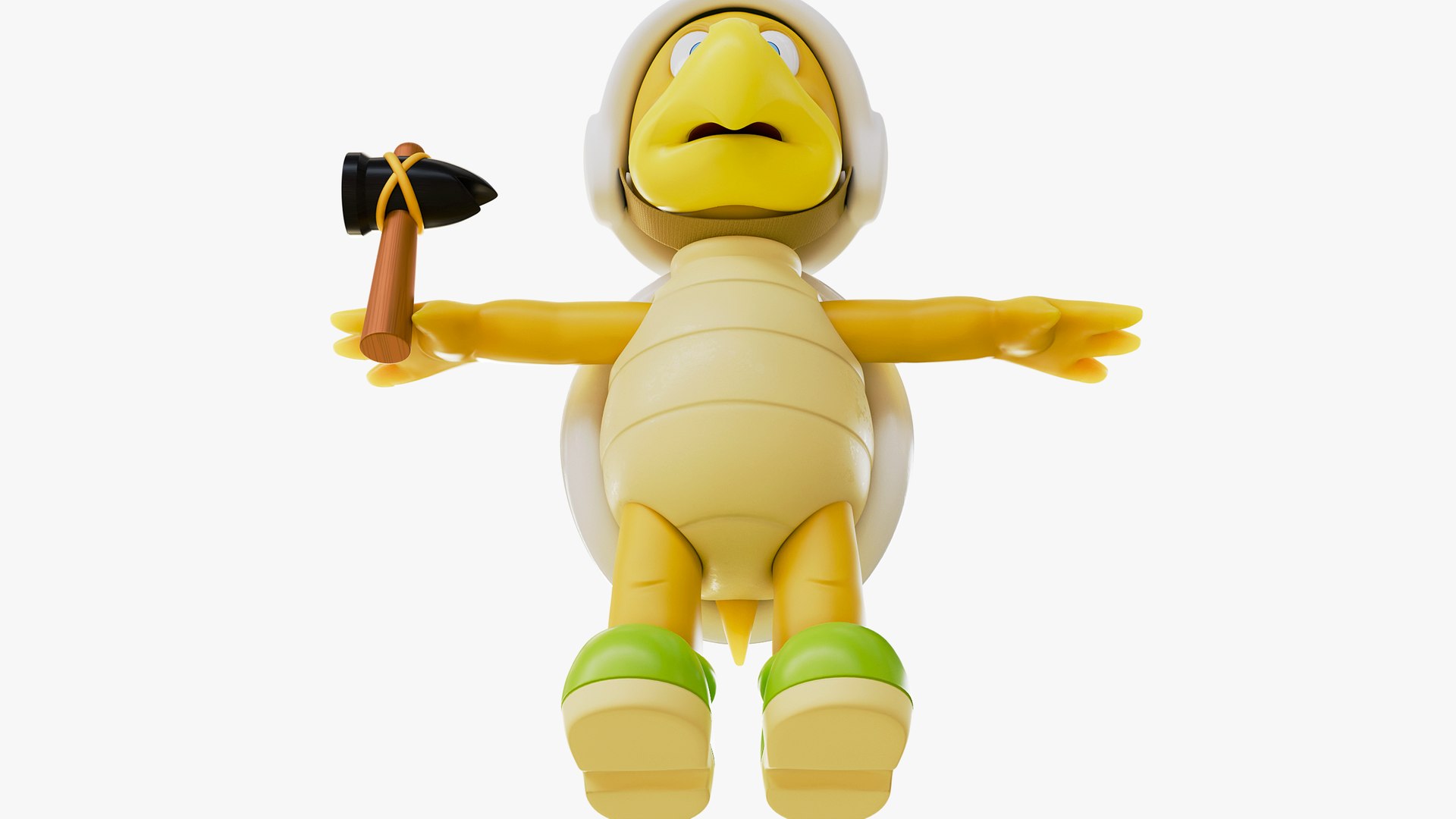 Hammer Bro Character Super Mario Assets 3D - TurboSquid 2332066