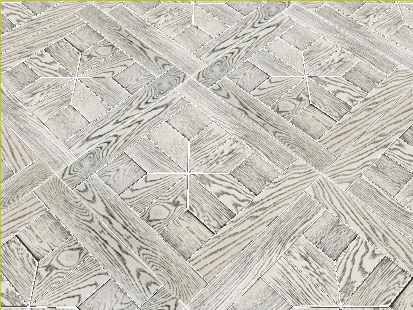 3d Model Modular Parquet Flooring Oak