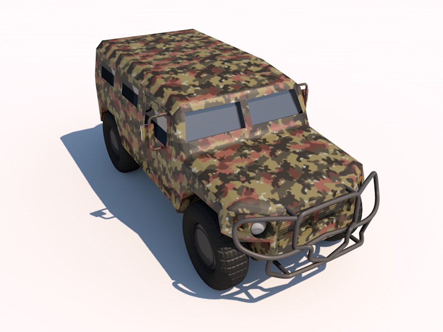 Tigr Gaz 3d Model