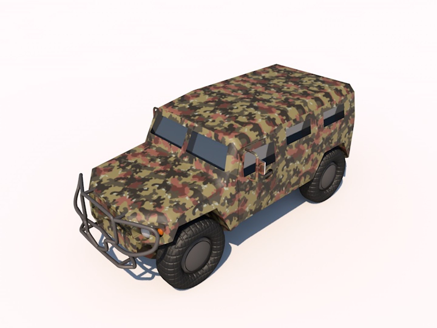 Tigr Gaz 3d Model