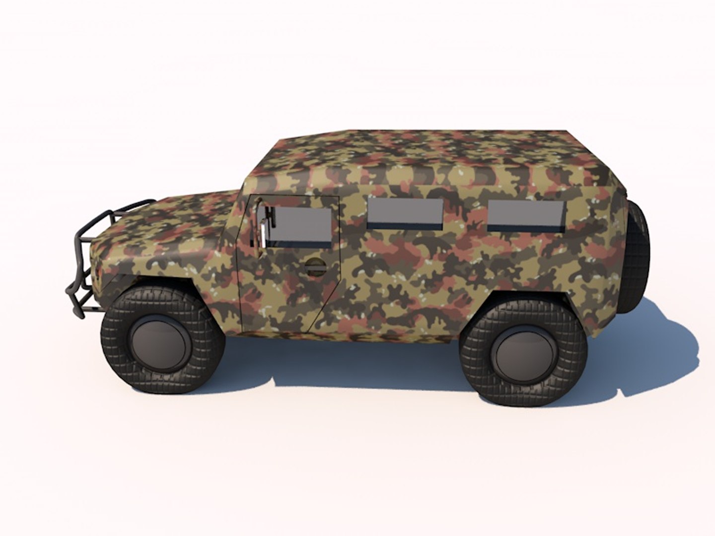 Tigr Gaz 3d Model