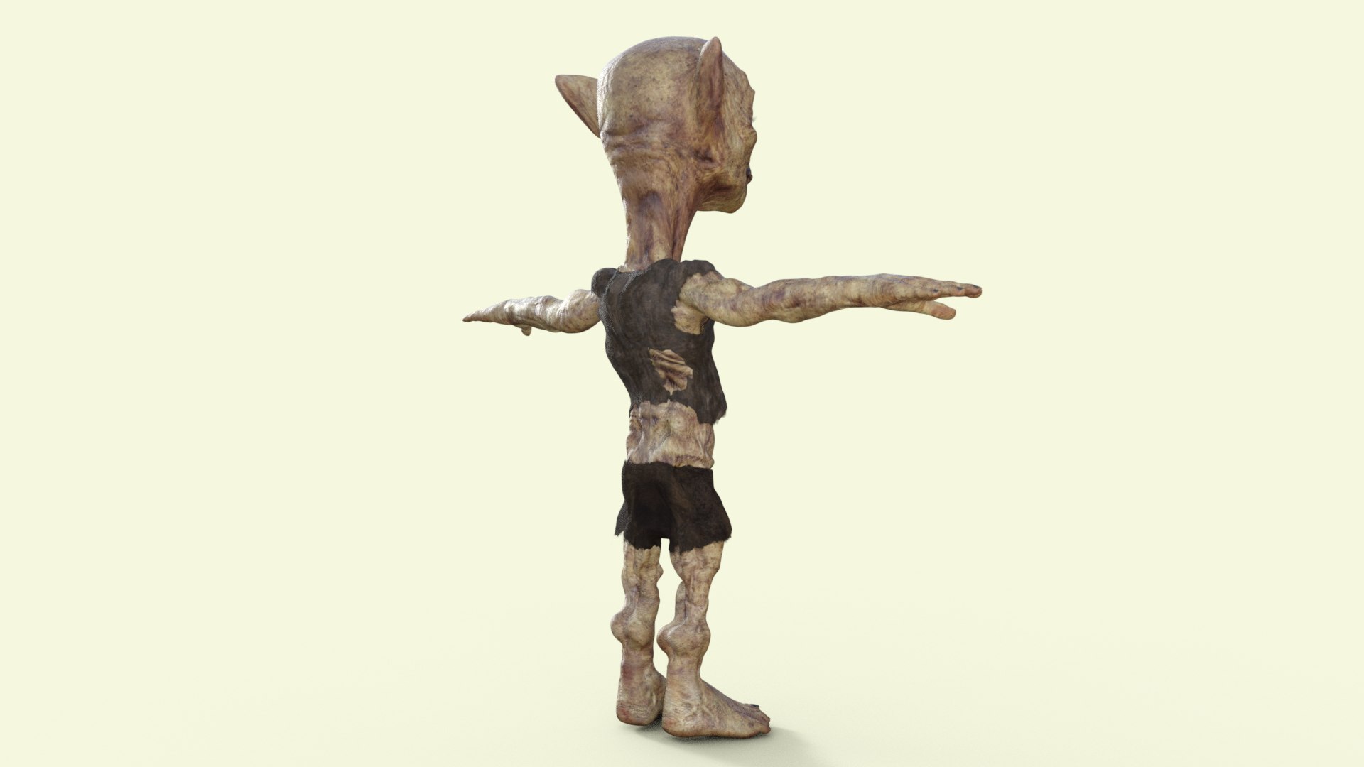 3D Scary Monster Rigged - TurboSquid 2205798