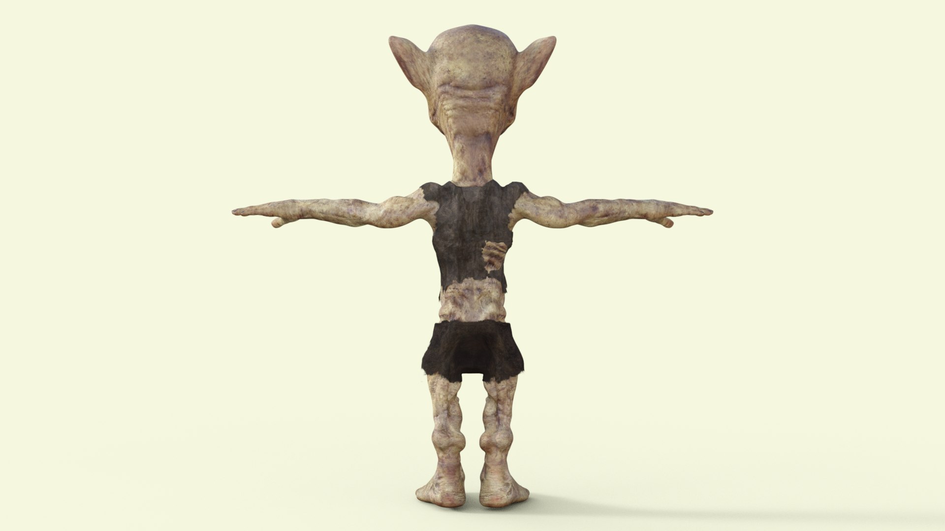 3D Scary Monster Rigged - TurboSquid 2205798