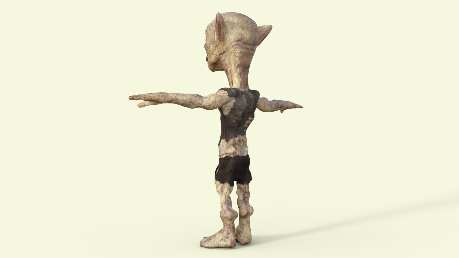 3D Scary Monster Rigged - TurboSquid 2205798