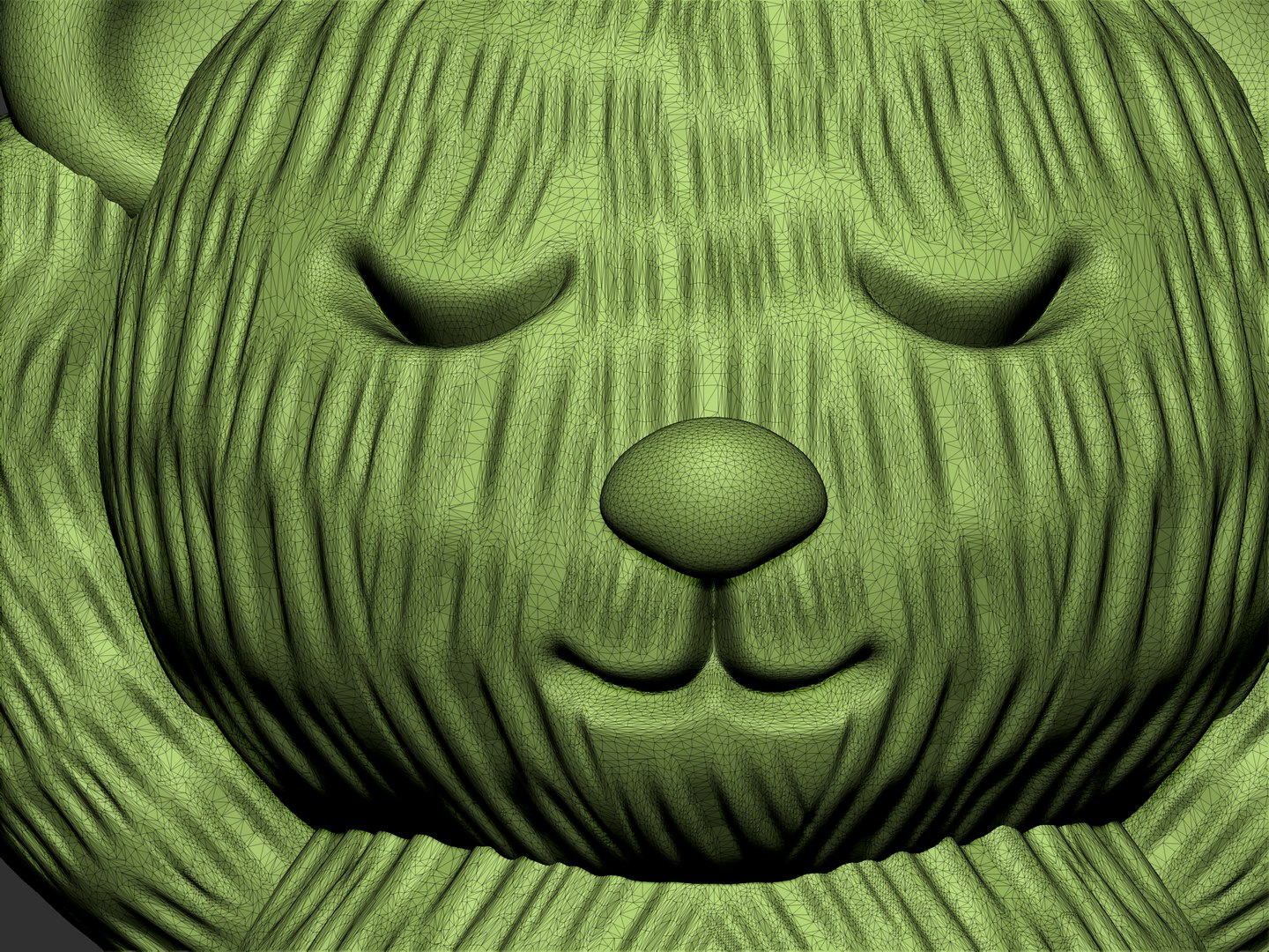 3D Model Cute Bear - TurboSquid 2168412