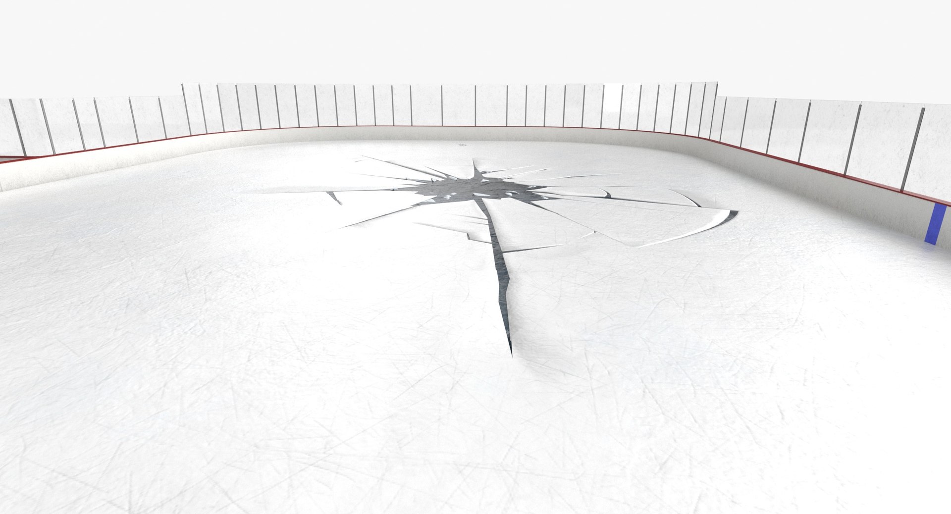 Ice Cracked Pose 01 3D - TurboSquid 1624084