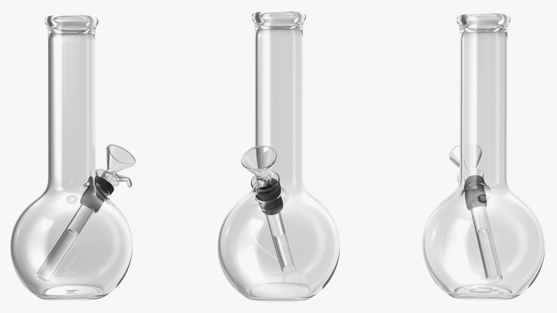 Round Glass Bong 3D model - TurboSquid 1997950