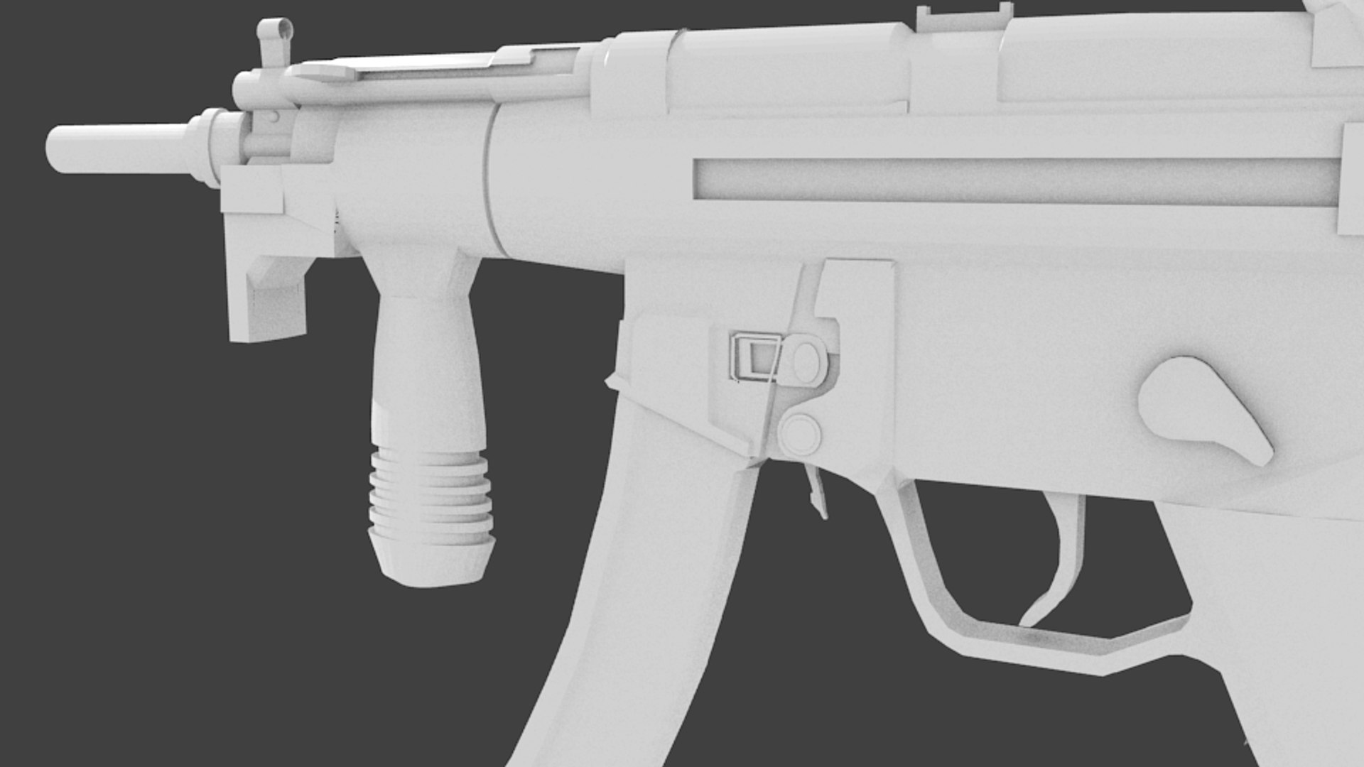 3d Model Mp5k