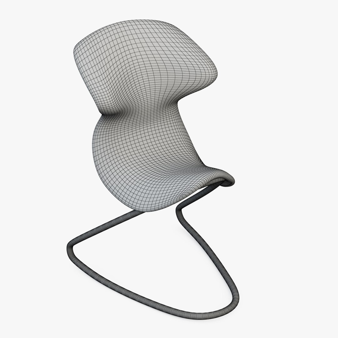 oyo cantilever chair 3d model