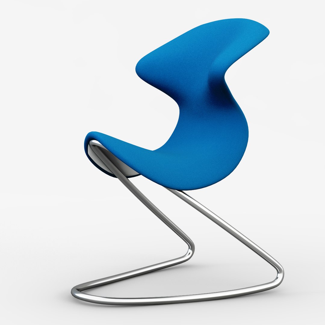 oyo cantilever chair 3d model