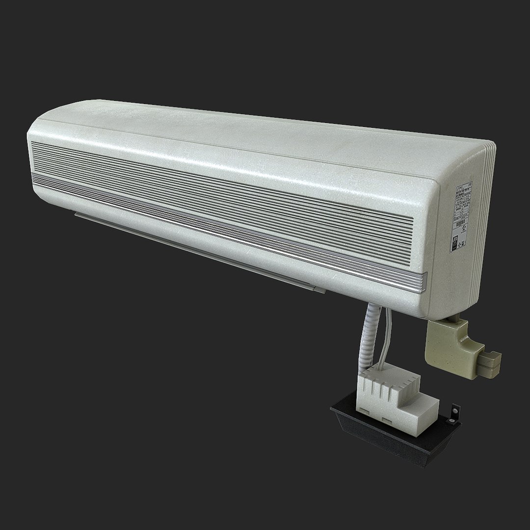 interior air conditioner 3d model
