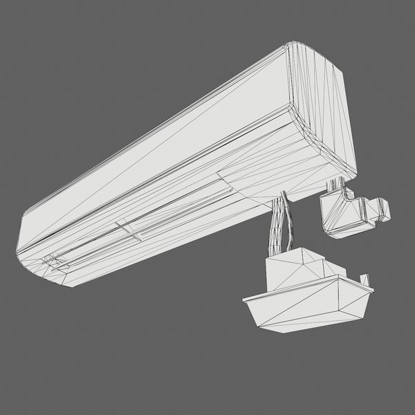 interior air conditioner 3d model
