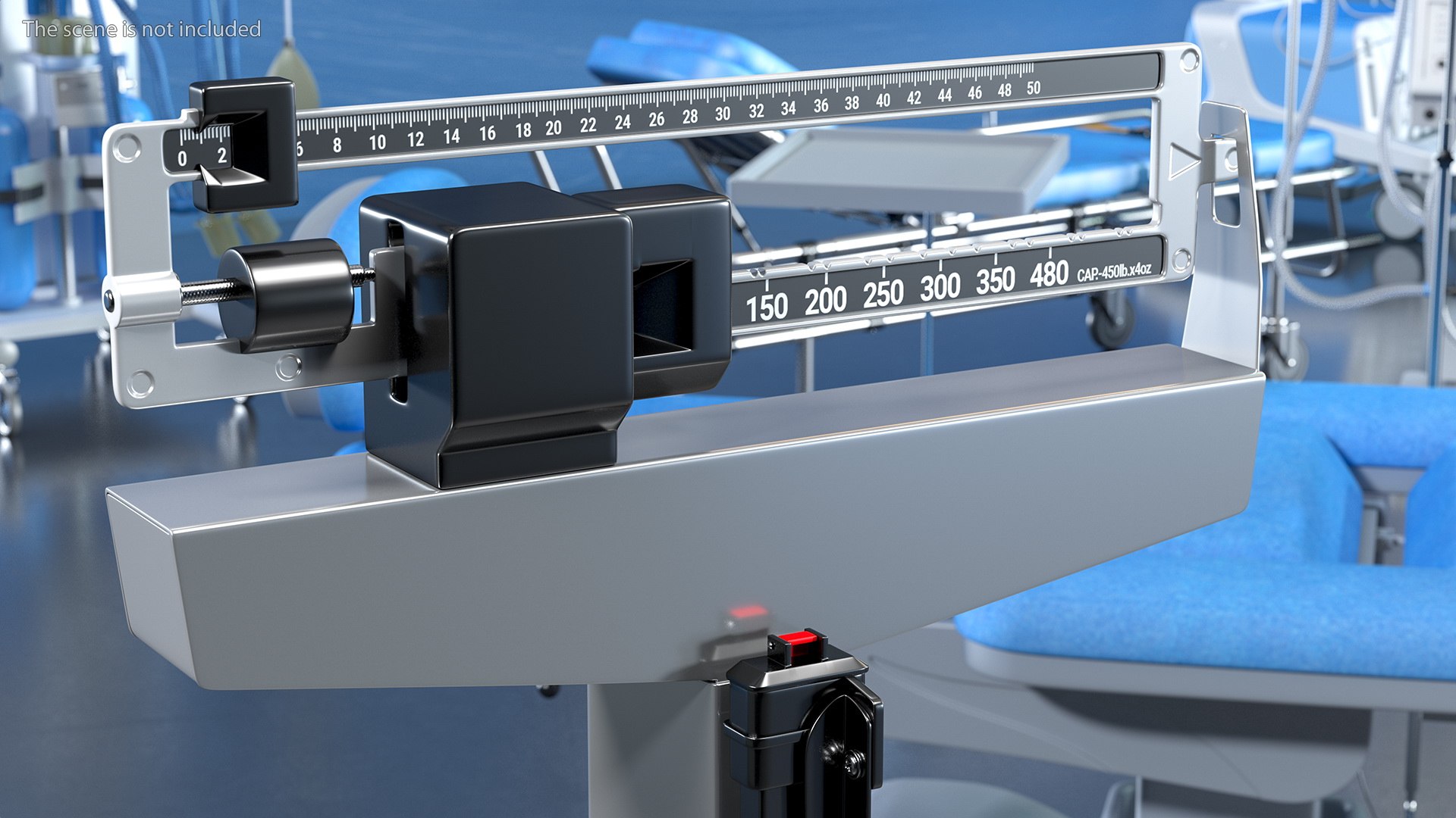 3D Height Measuring Rods with Physician Scales Collection 2 model ...