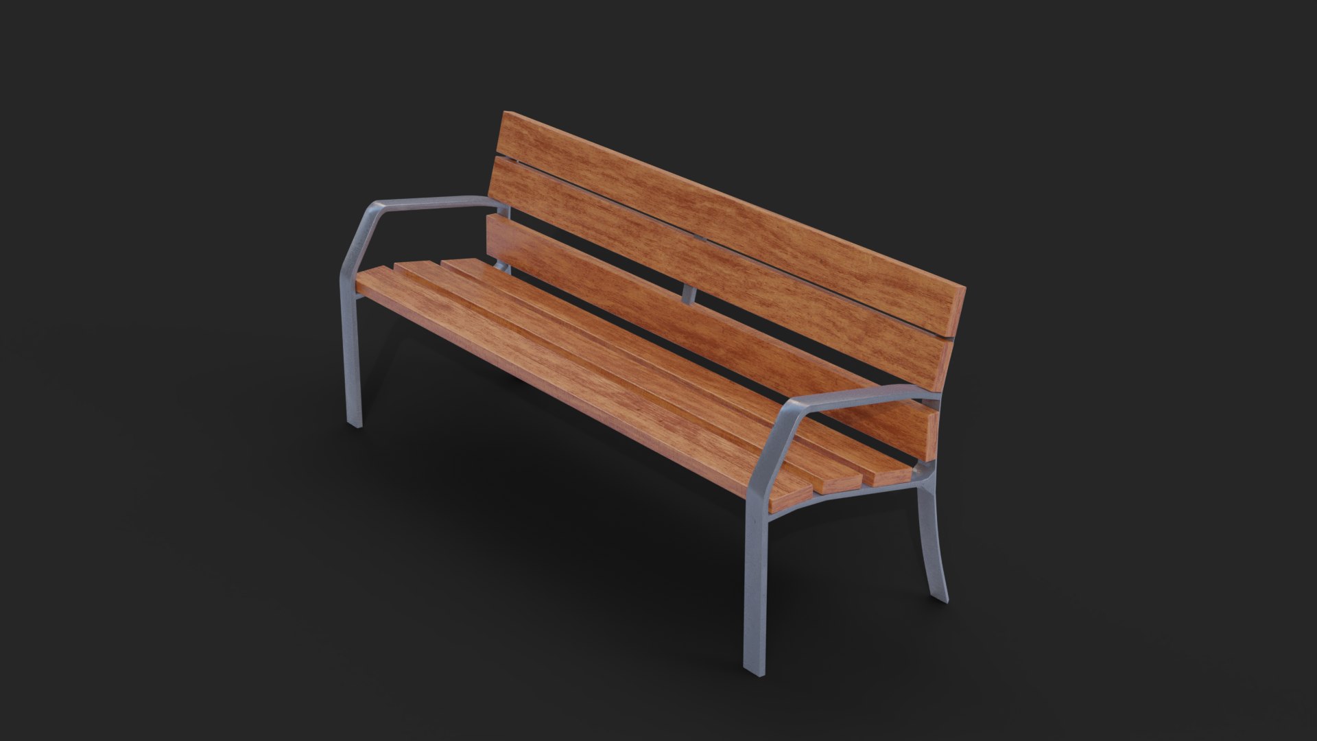3D Collection Of Three Tropical Benches Low-Poly - TurboSquid 2136394