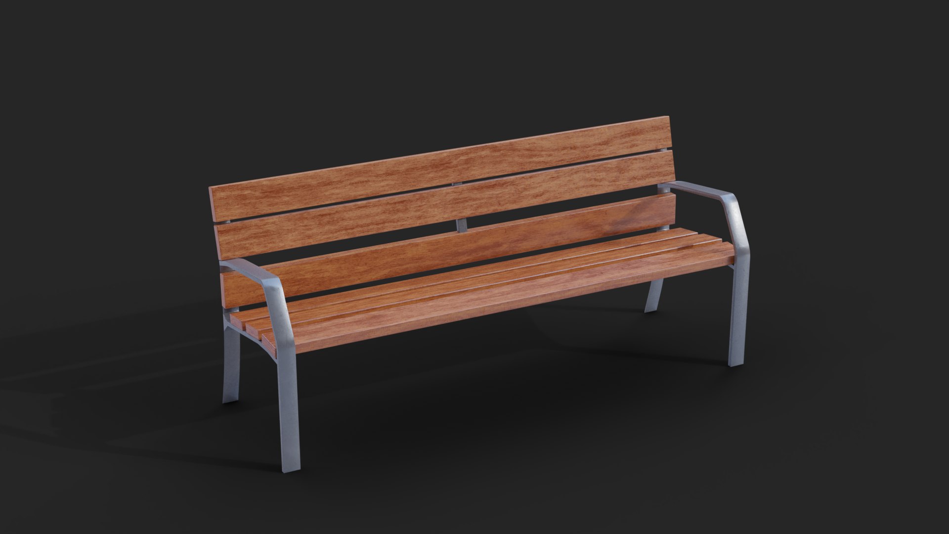 3D Collection Of Three Tropical Benches Low-Poly - TurboSquid 2136394