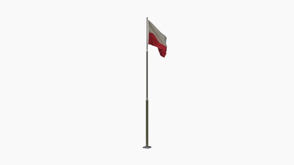 modelo 3d Bandera de Polonia animada - TurboSquid 1798683