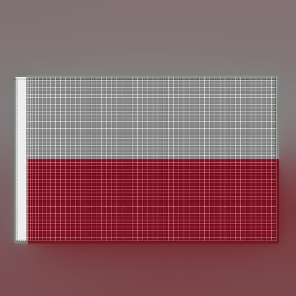 modelo 3d Bandera de Polonia animada - TurboSquid 1798683