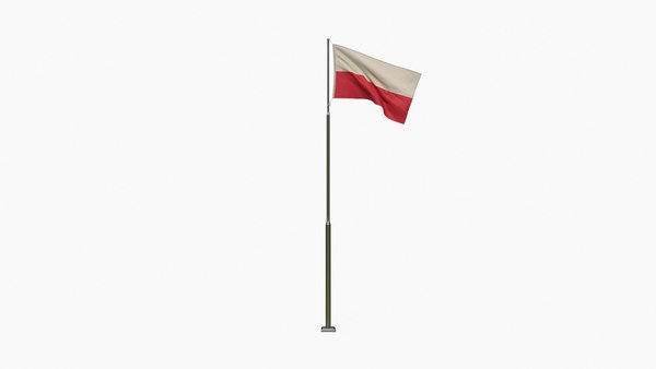 modelo 3d Bandera de Polonia animada - TurboSquid 1798683