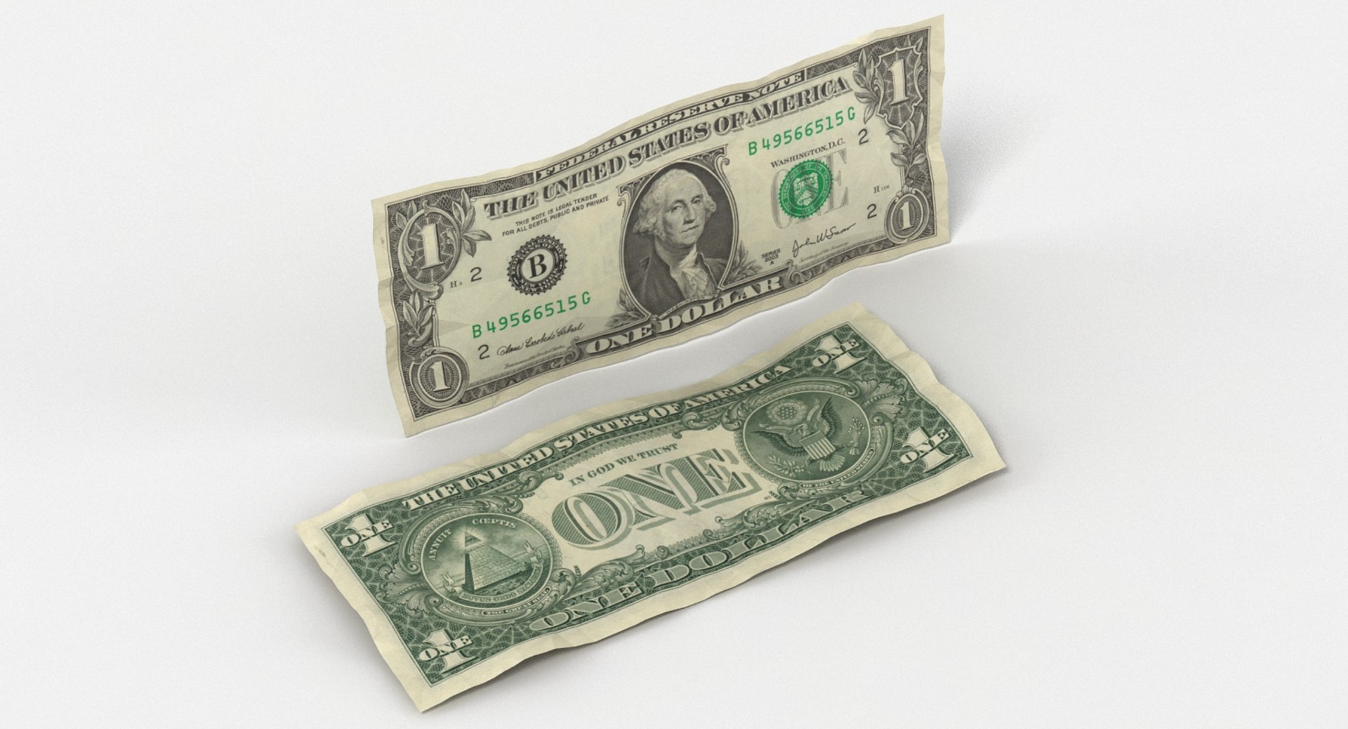 Dollar Bill 3d Max