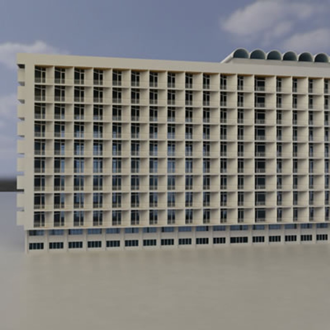 hotel 07 3d max
