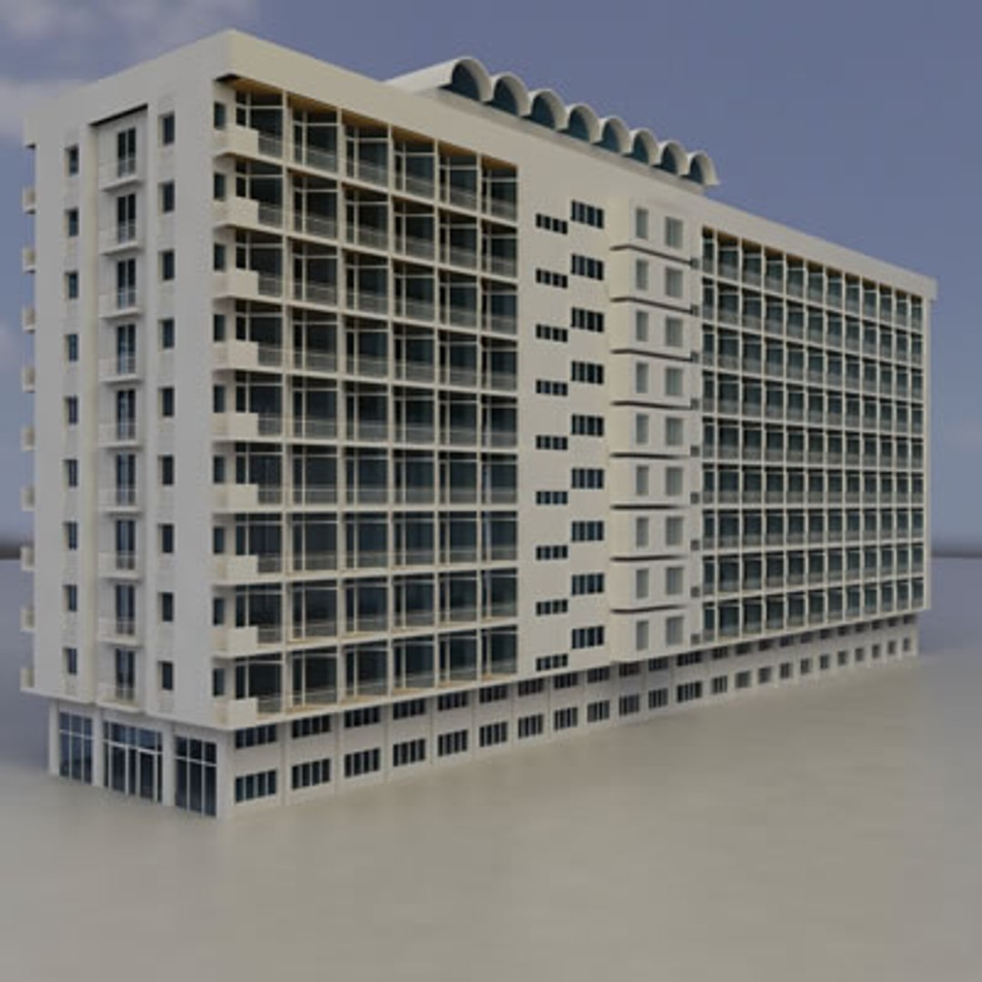 hotel 07 3d max