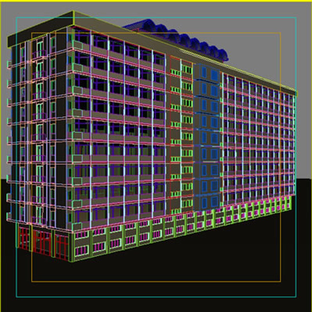 hotel 07 3d max
