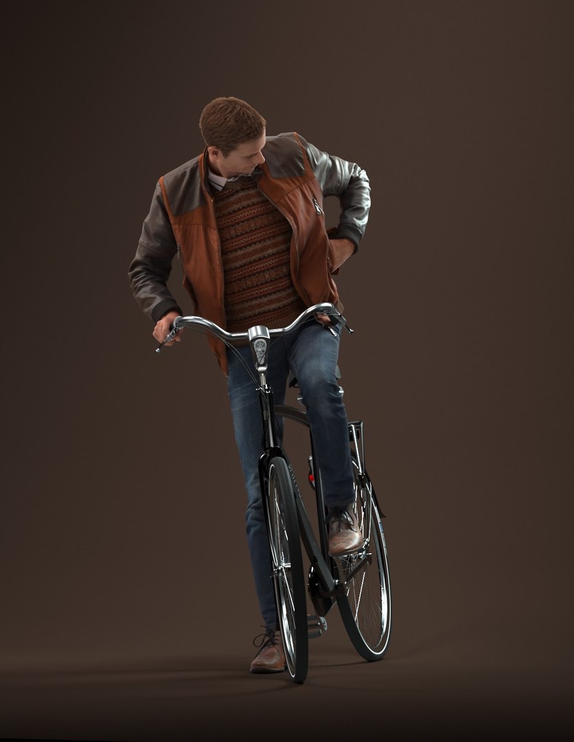 3d Guy Man Realistic Male Model