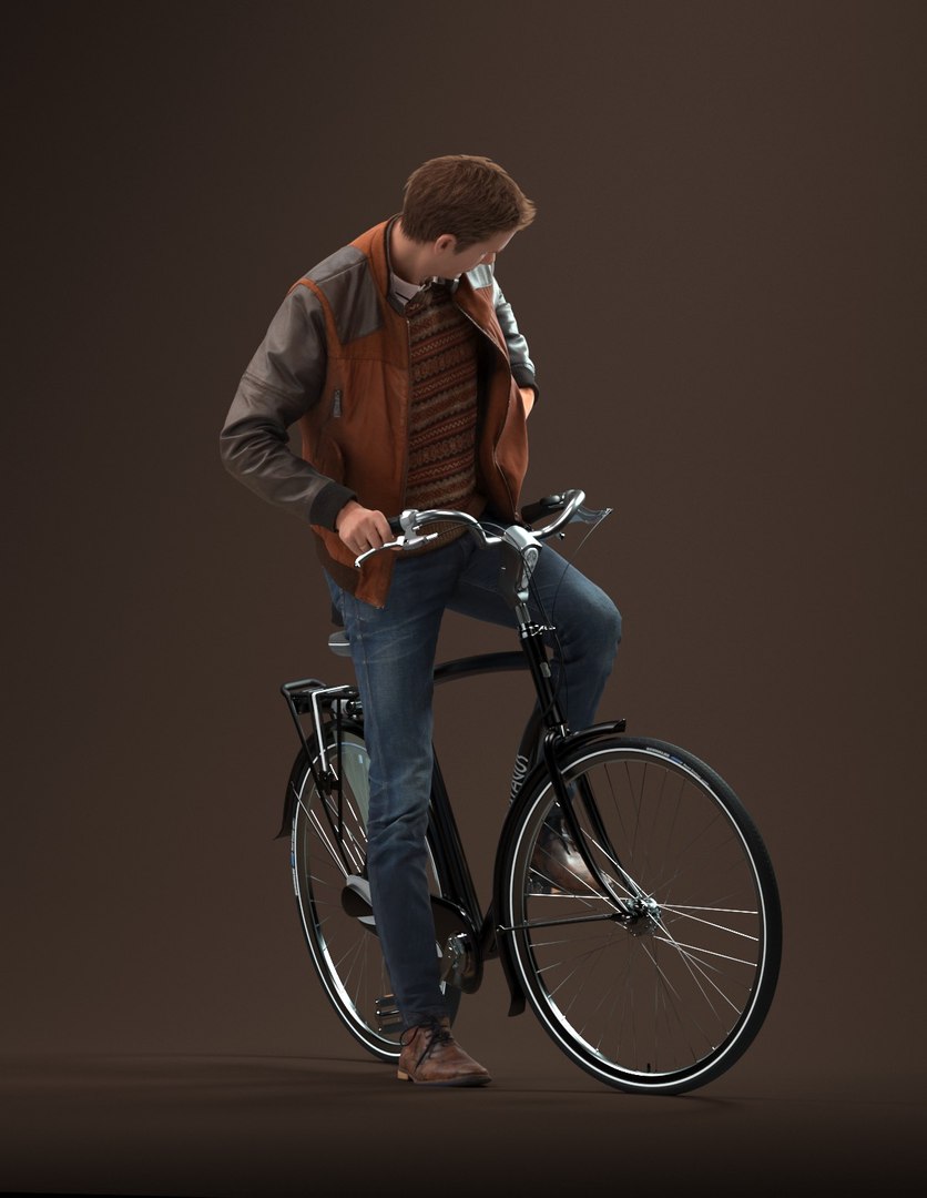 3d Guy Man Realistic Male Model