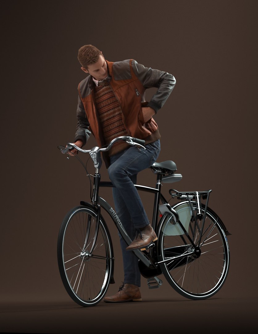 3d Guy Man Realistic Male Model