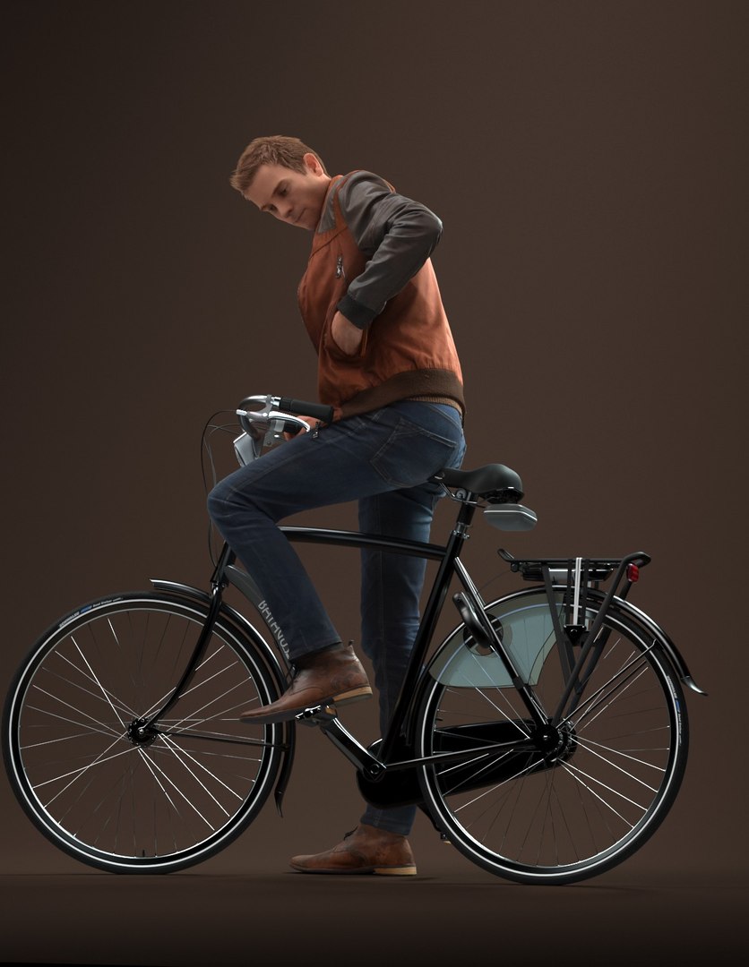 3d Guy Man Realistic Male Model