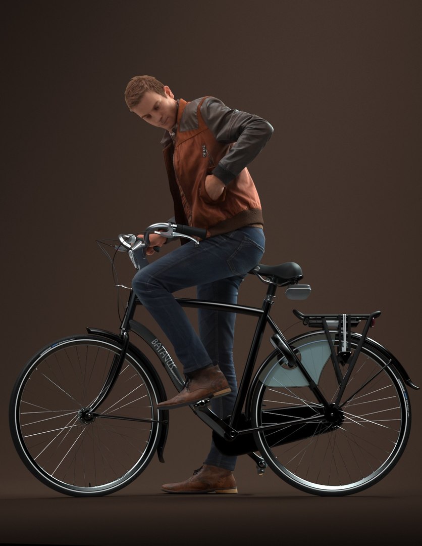 3d Guy Man Realistic Male Model