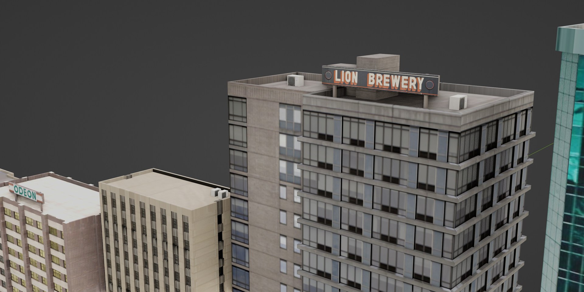 3D City Pack Low-Poly Building Collection Low-poly Model - TurboSquid ...