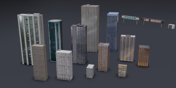 Office Building STL Models for Download | TurboSquid